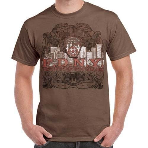 FDNY NYC SKYLINE T-SHIRT - FDNY Shop