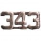343 Pewter Lapel Pin - FDNY Shop