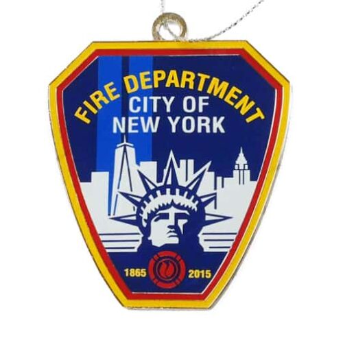 FDNY 150TH ANNIVERSARY EMBLEM ORNAMENT - SPECIAL EDITION - FDNY Shop