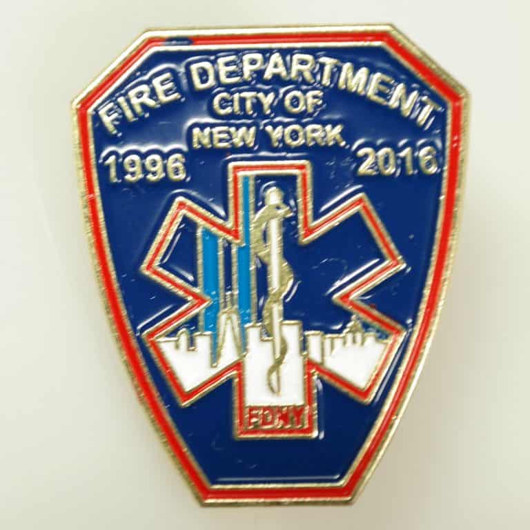 FDNY EMS 20TH ANNIVERSARY DECAL – FDNY Shop