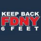 Red FDNY Keep Back T-shirt