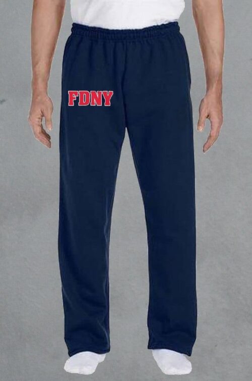 FDNY Sweatpants with Embroidery - FDNY Shop
