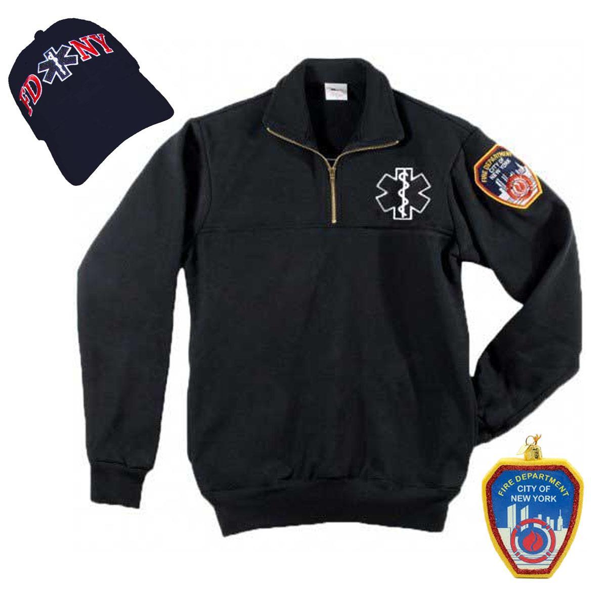 FDNY Black Baseball Hat – silver lettering | FDNY Shop