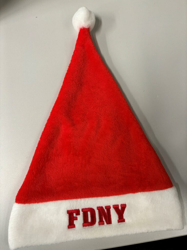 FDNY Santa Claus Hat (Red) - FDNY Shop