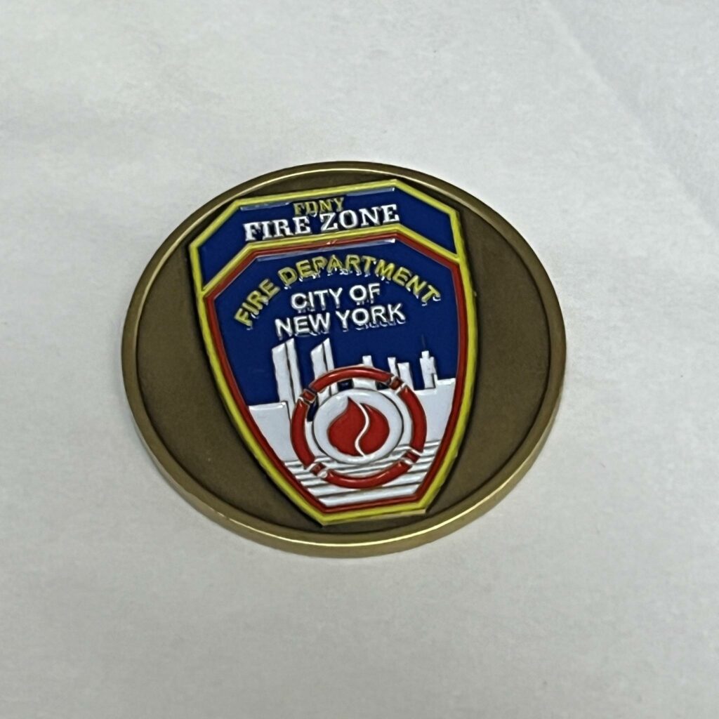 FDNY Foundation and Fire Zone Coin - FDNY Shop