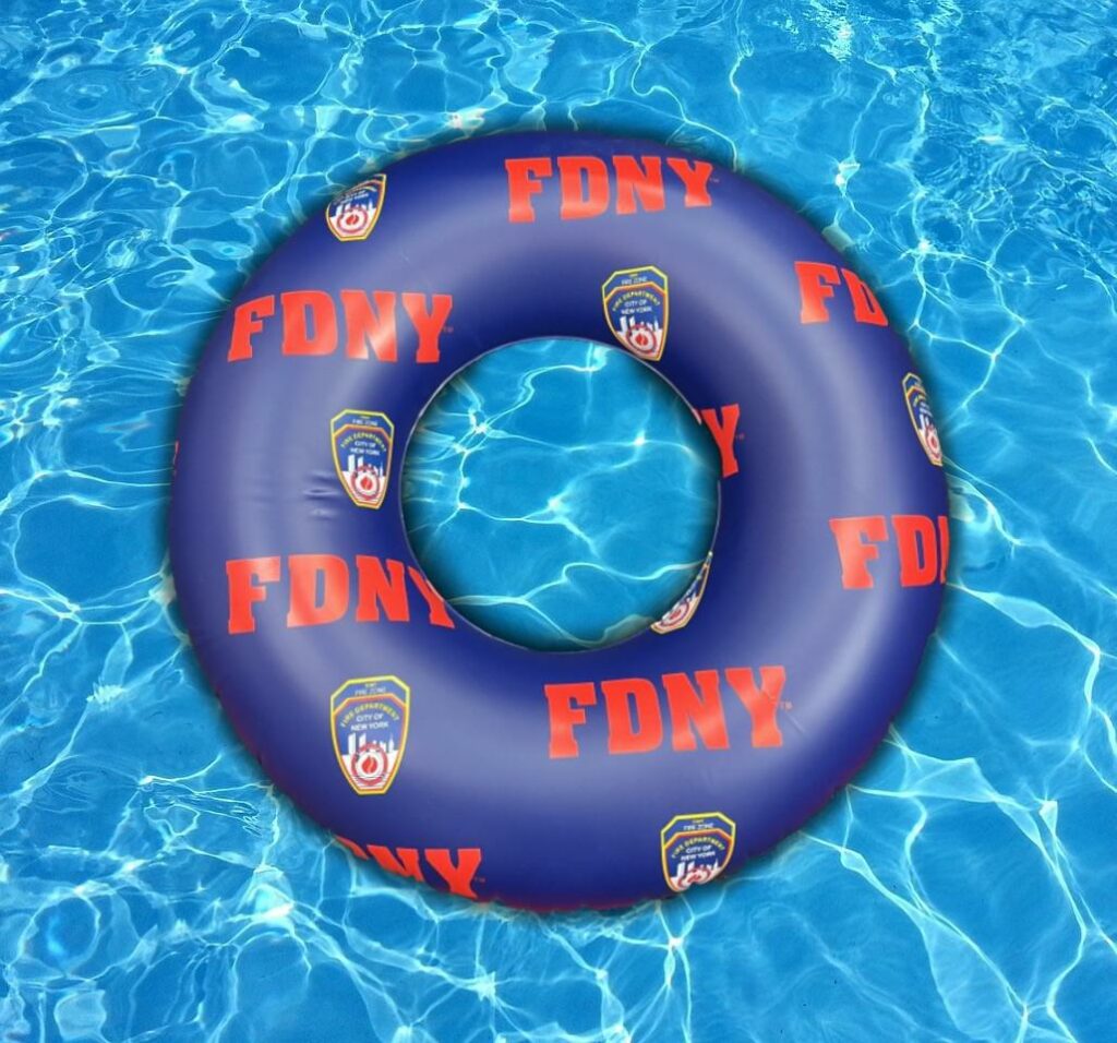 FDNY Pool Tube (Blue) - FDNY Shop