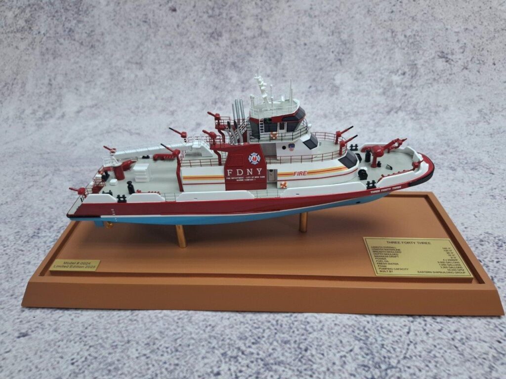 EXCLUSIVE LIMITED EDITION 343 FIRE BOAT
