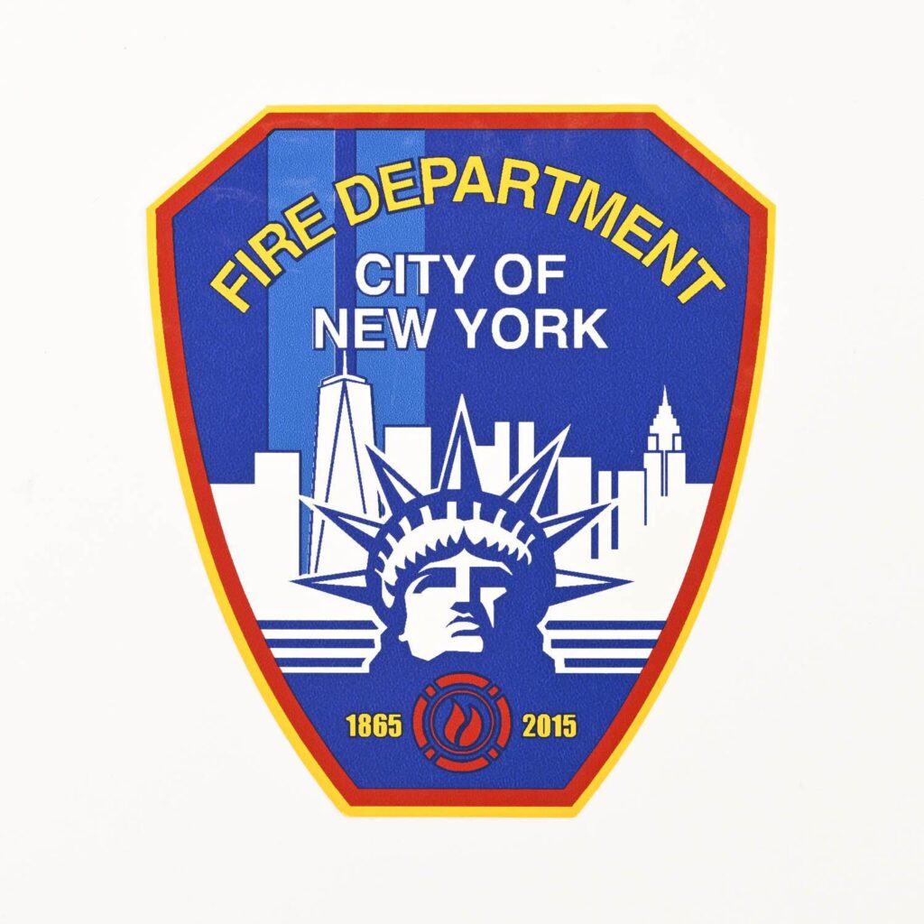 FDNY 150th Anniversary Decal - FDNY Shop