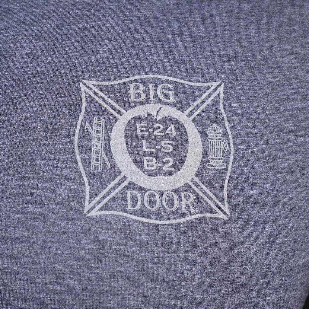 FDNY "The Big Door" House T-Shirt (E24-L5) - FDNY Shop