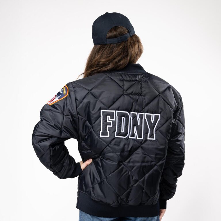FDNY Quilted Jacket - Stay Warm in Firefighter Style
