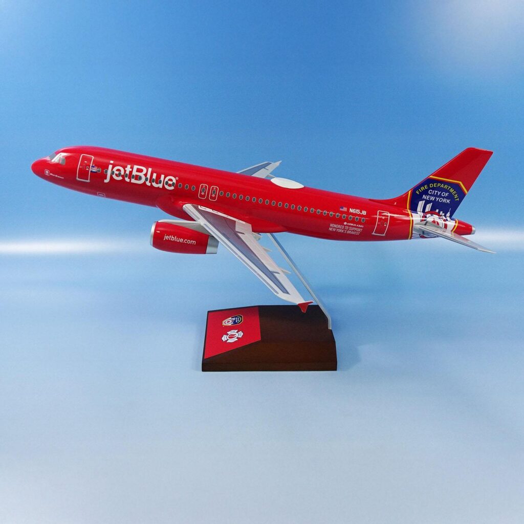 JetBlue’s Blue Bravest Plane - FDNY Shop